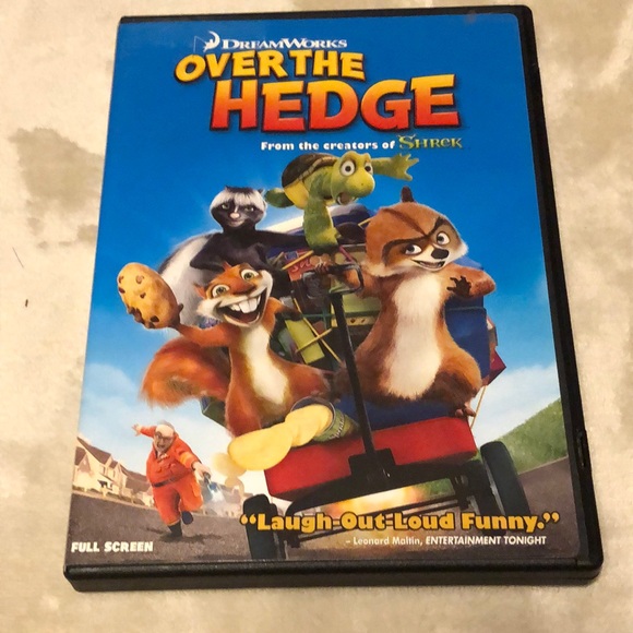 Over The Hedge Dvd Cover